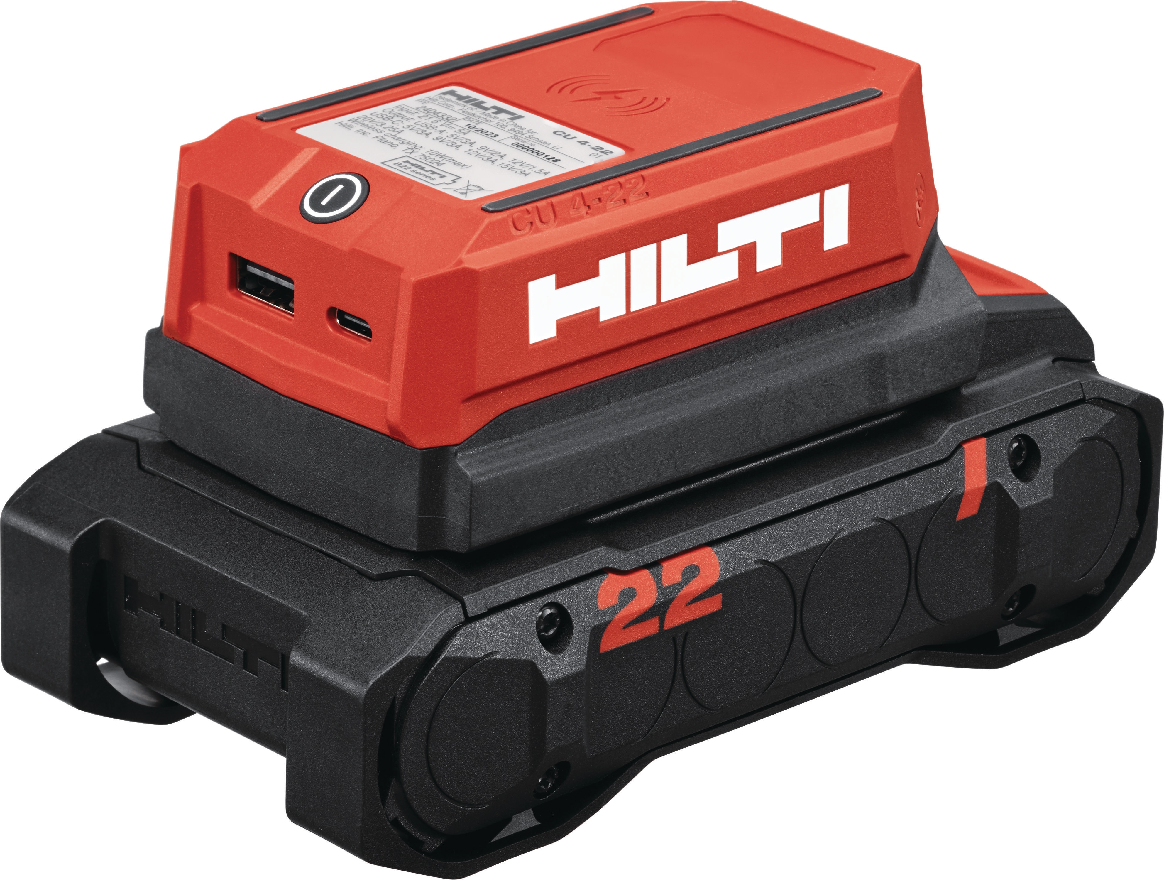 CU 4-22 USB充電器アダプター - ライト・その他製品 - Hilti Japan